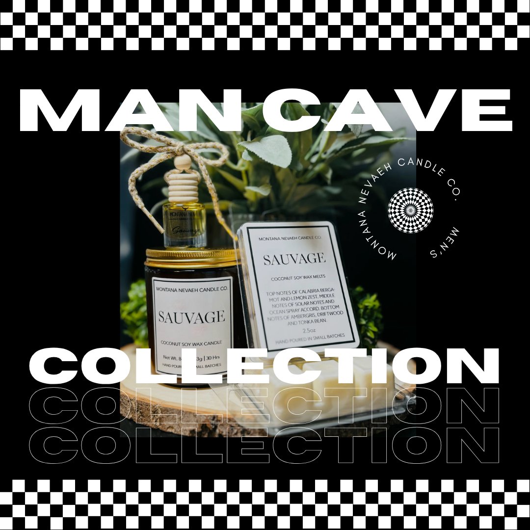 Man Cave Collection – Montana Nevaeh Candle Co.